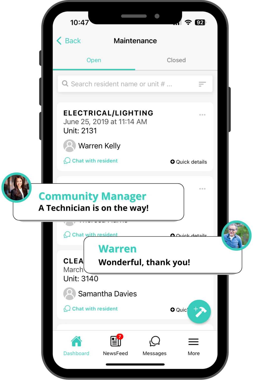 Resident Engagement Features - Customizable Resident Engagement Software for Multifamily and ...
